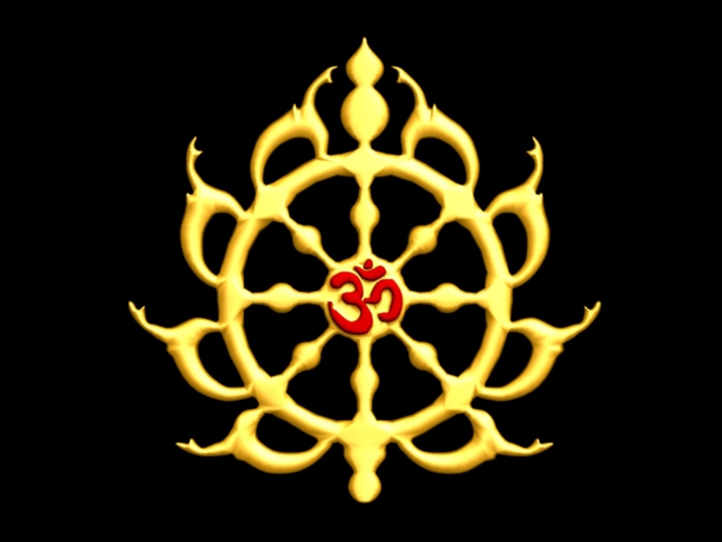 Hinduism Chakra 3d 3ds