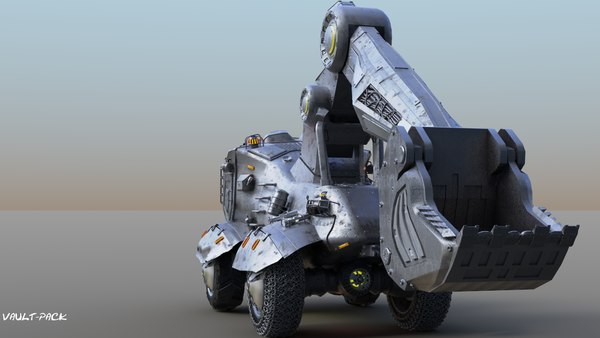 3D concept excavator - TurboSquid 1247711