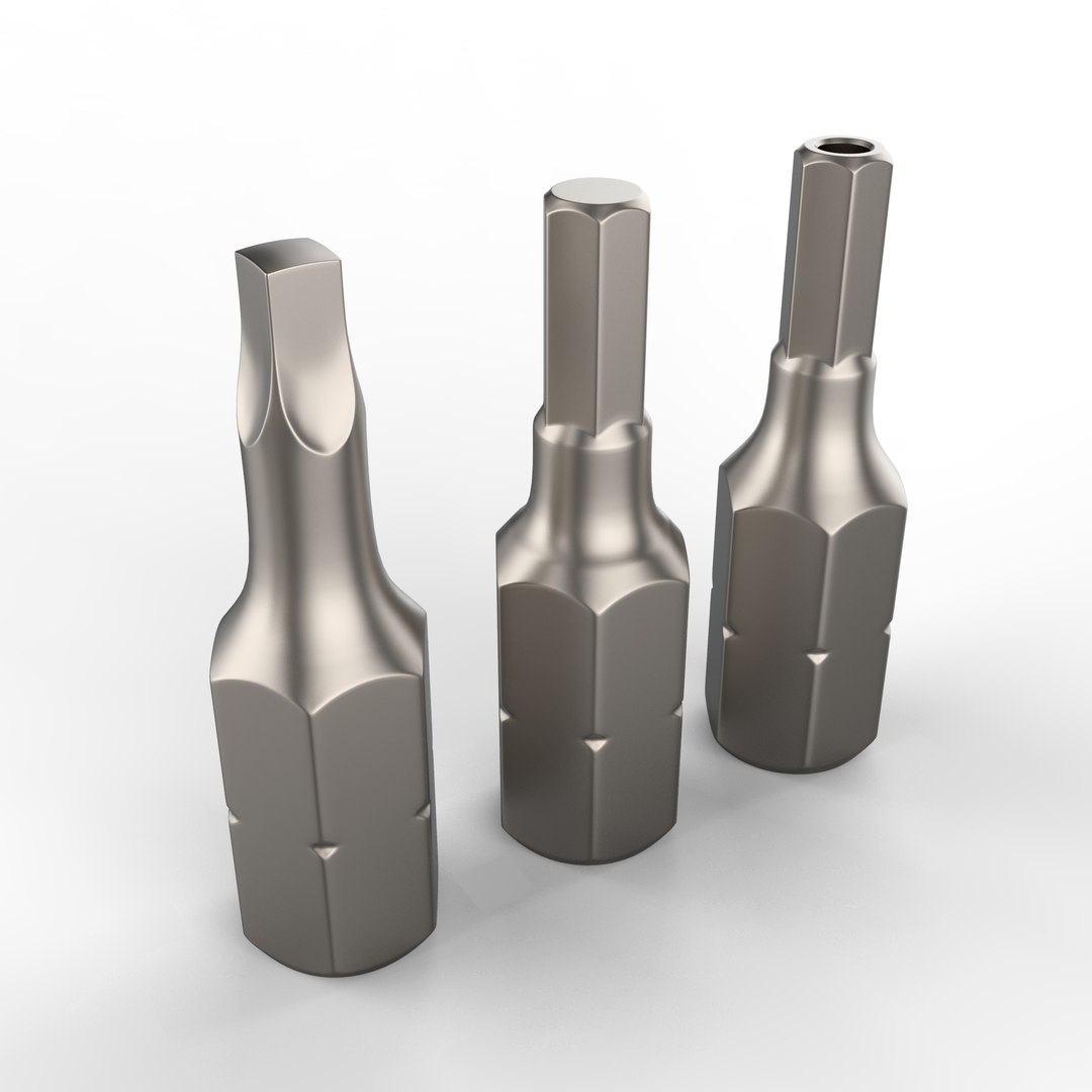 SCREWDRIVER BIT SETS 3D - TurboSquid 1972938