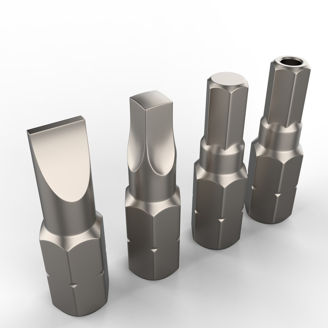 SCREWDRIVER BIT SETS 3D - TurboSquid 1972938