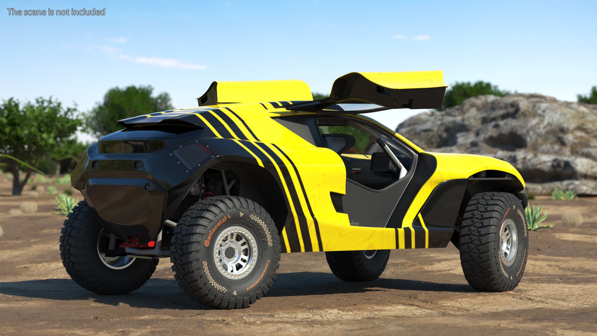 Extreme E Car Racing Electric SUV Clean Rigged for Maya 3D - TurboSquid ...