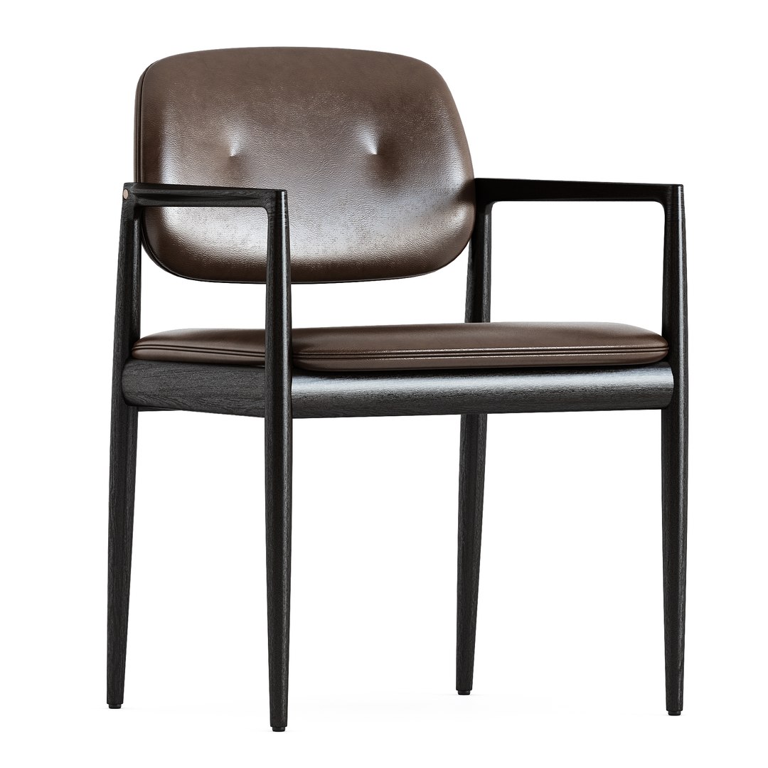 3D Yoko Dining Chair Model - TurboSquid 1996848