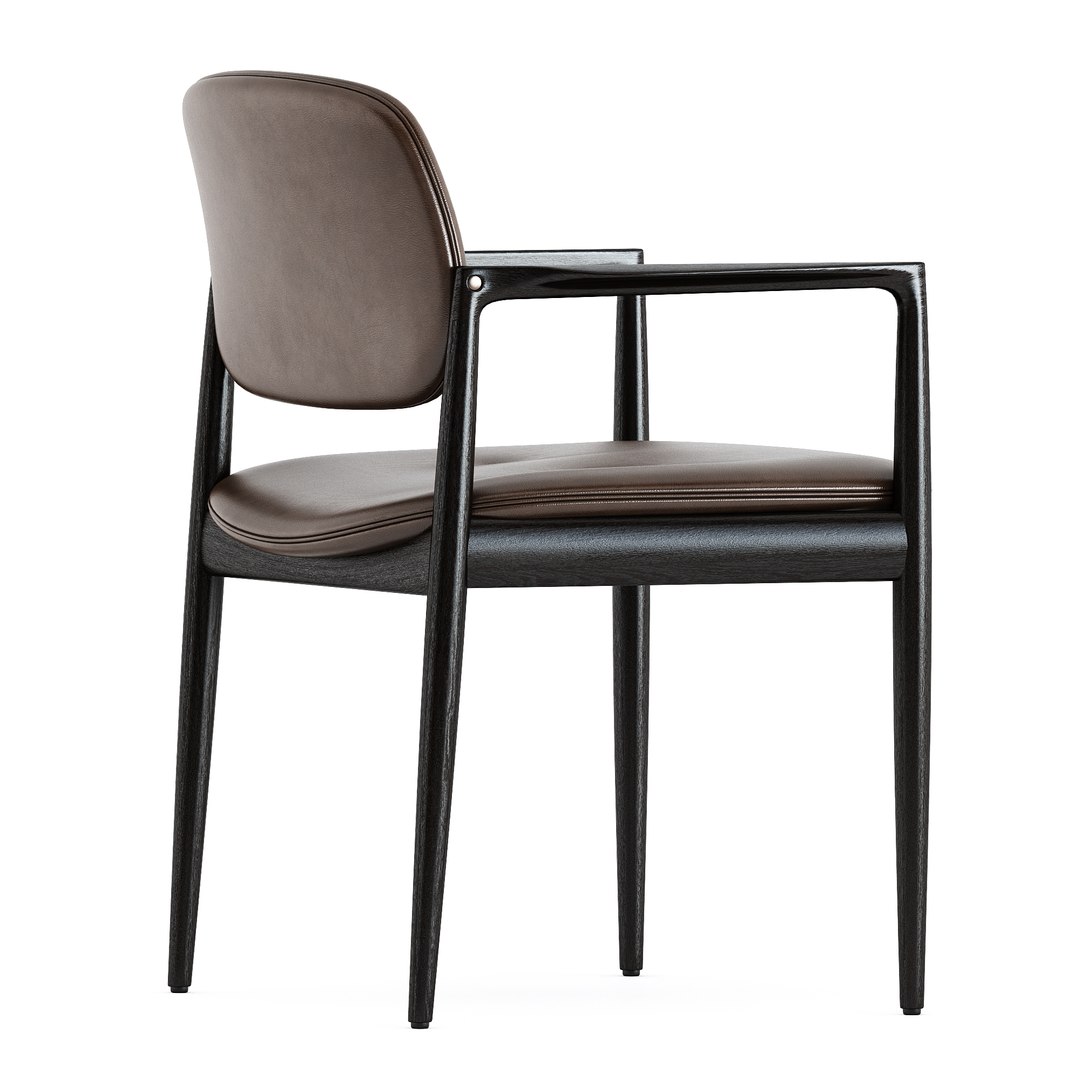3D Yoko Dining Chair Model - TurboSquid 1996848