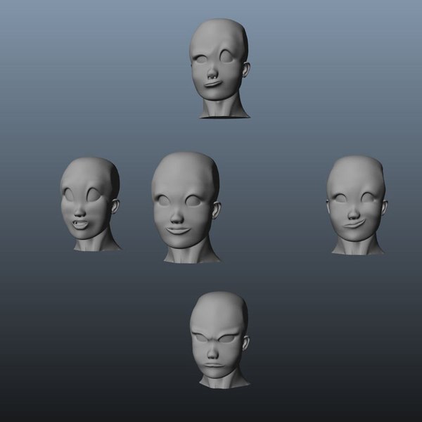 maya group girl characters