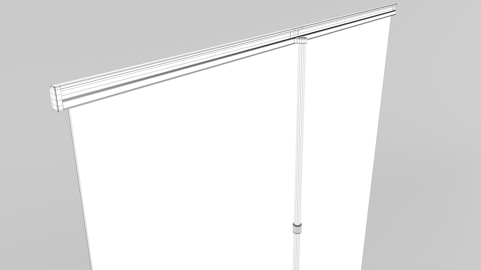 3D Model Roll-up Stand - TurboSquid 1455208