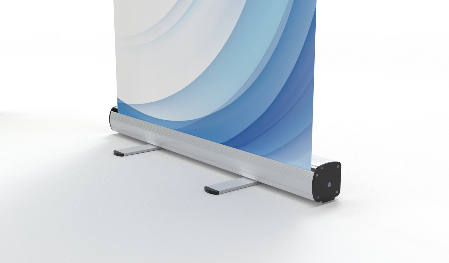 3D Model Roll-up Stand - TurboSquid 1455208