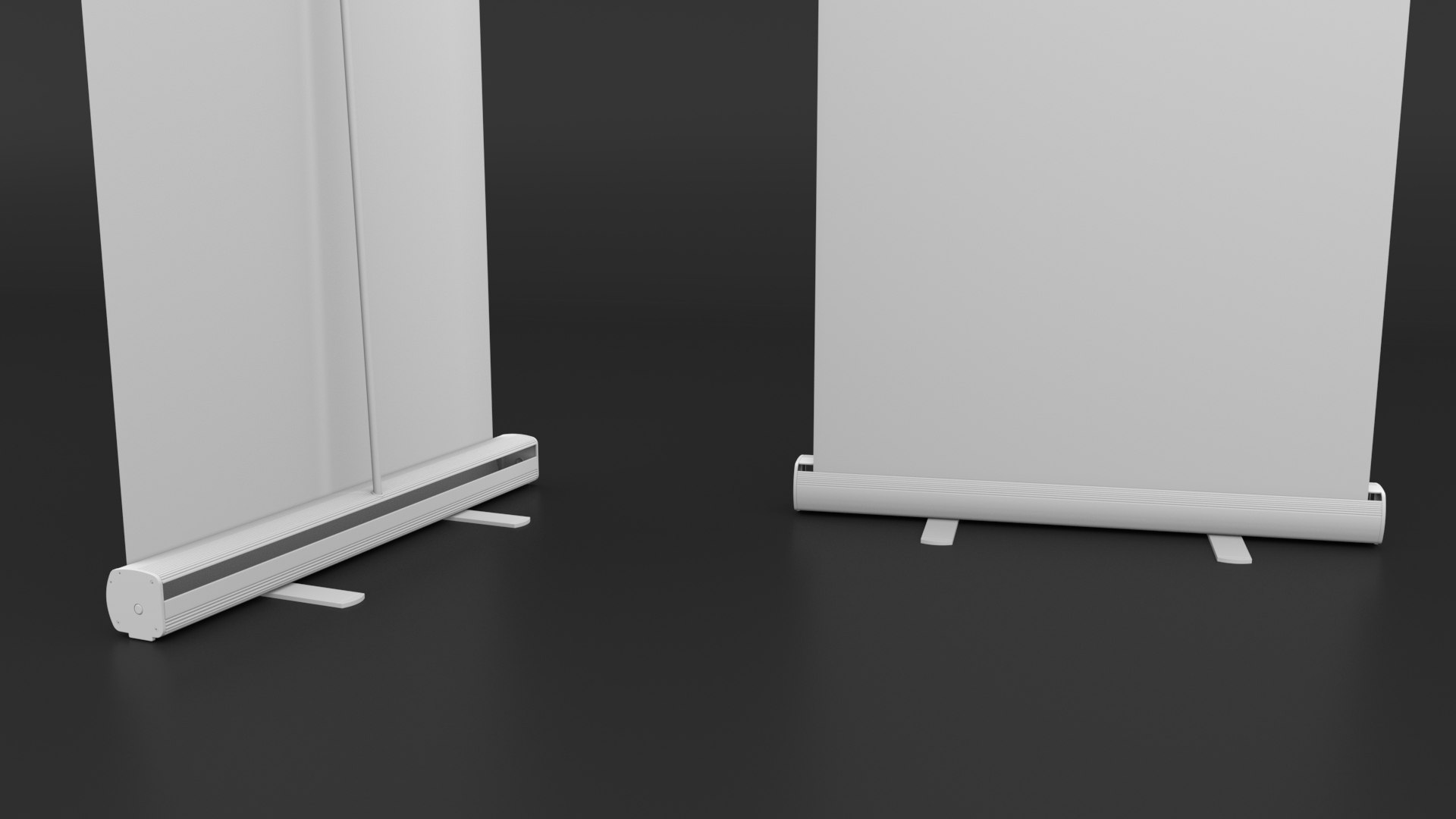 3D Model Roll-up Stand - TurboSquid 1455208