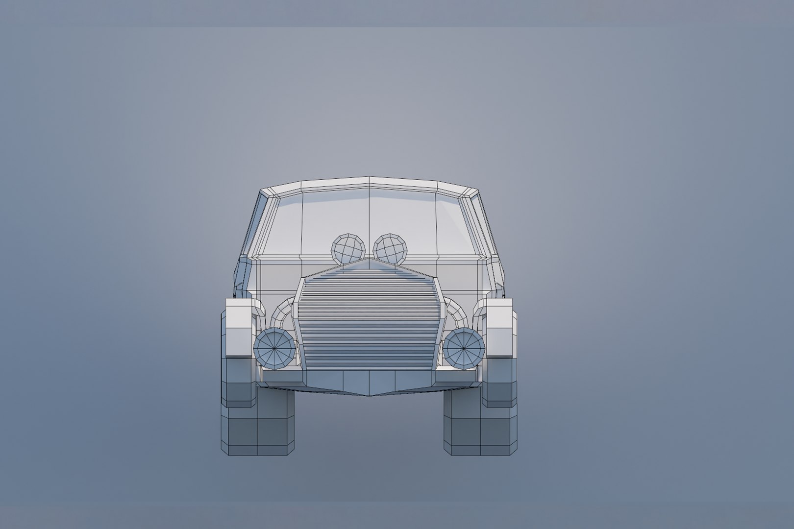 3D Lowpoly Cartoon Car model - TurboSquid 1990004