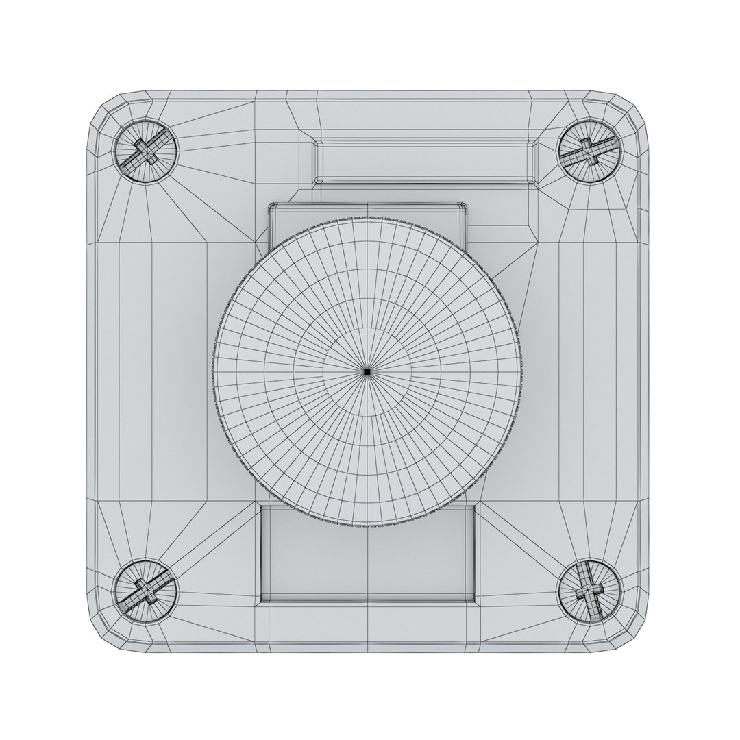 Emergency Stop Button 3D Model - TurboSquid 1271098
