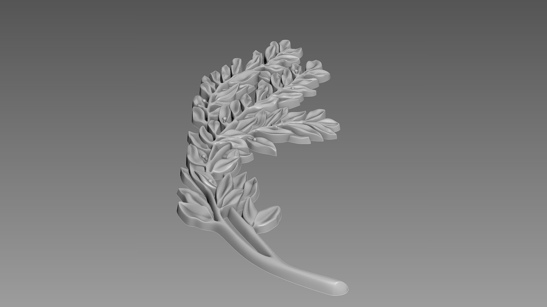 3D Olive Branches Model - TurboSquid 2105602