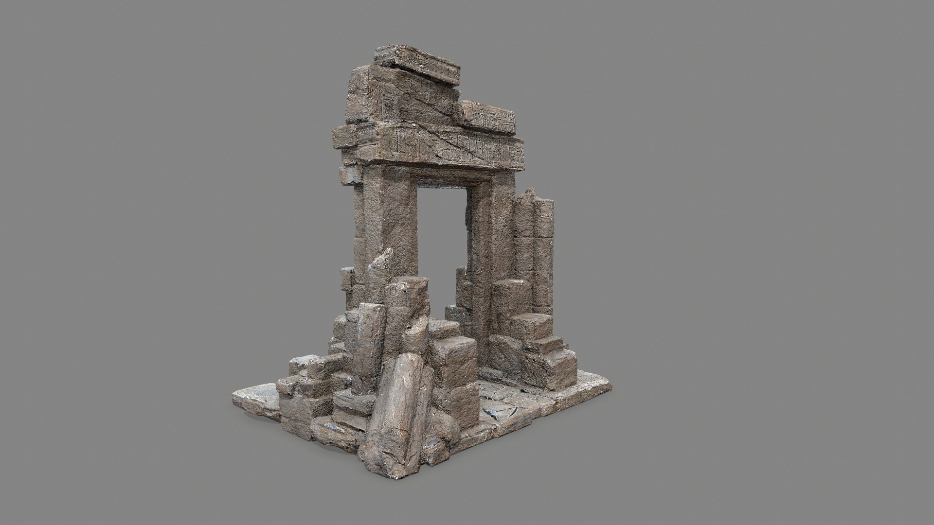 Ruin Gate 3D - TurboSquid 2216214