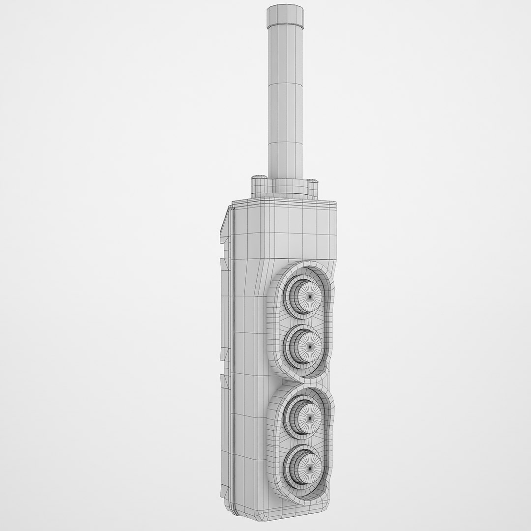 Remote control industrial 3D model - TurboSquid 1275173