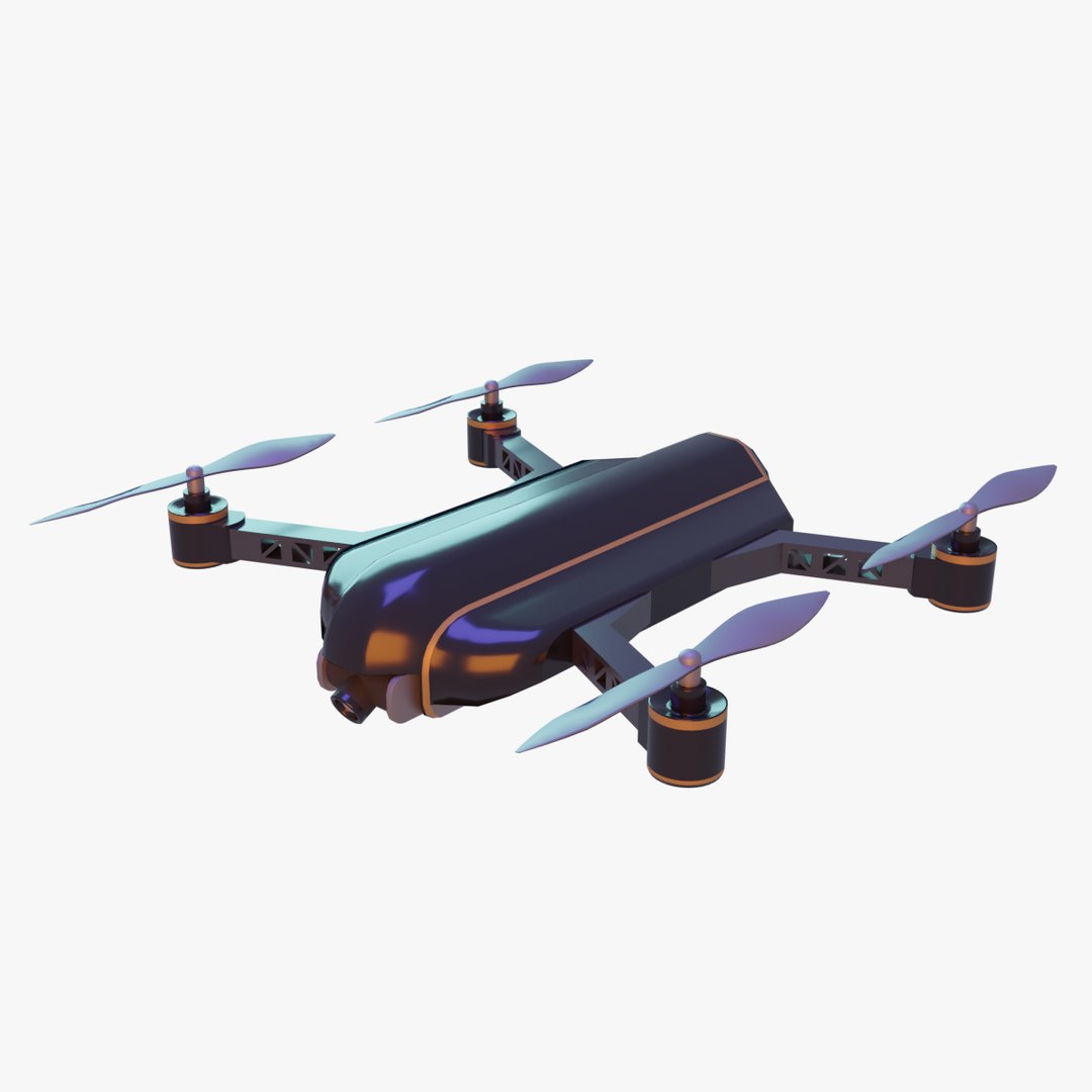 3D Quadcopter Drone - TurboSquid 2016284