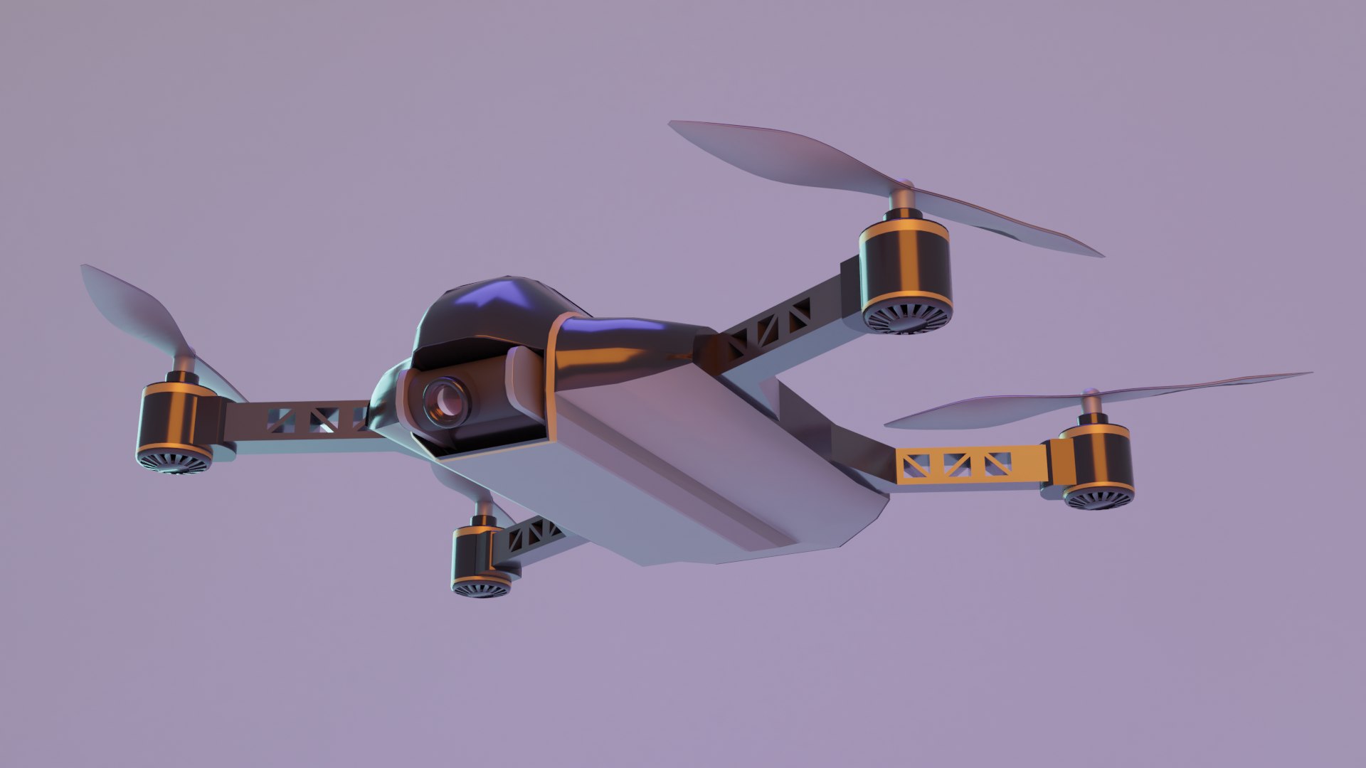 3D Quadcopter Drone - TurboSquid 2016284