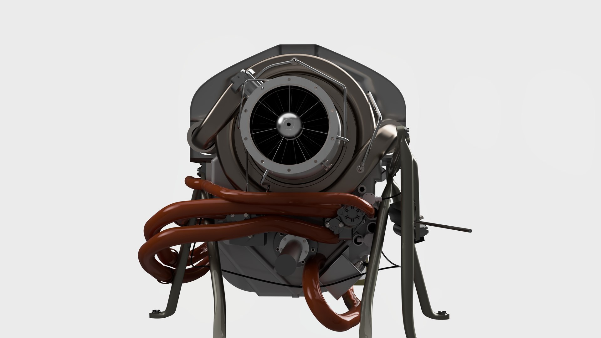 Light Helicopter Engine Model - TurboSquid 1940362