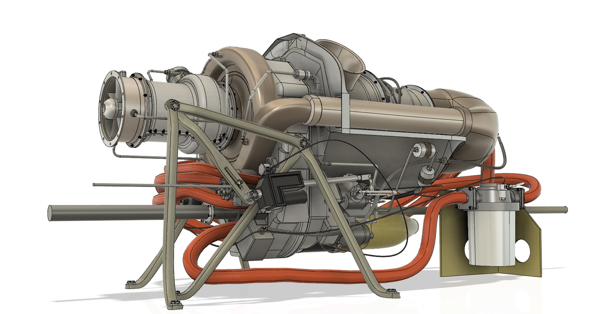 Light Helicopter Engine Model - TurboSquid 1940362