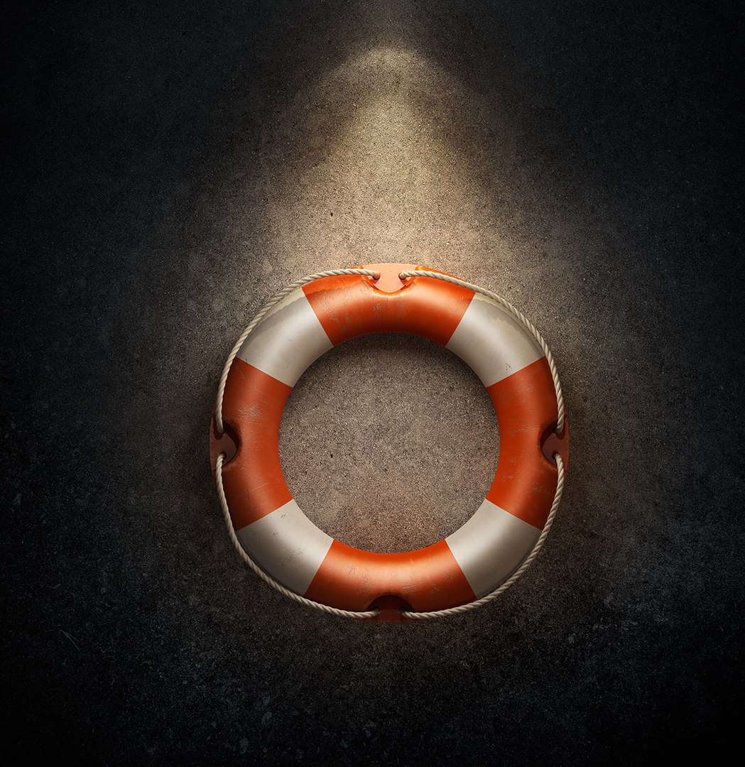Life Ring 3d Model