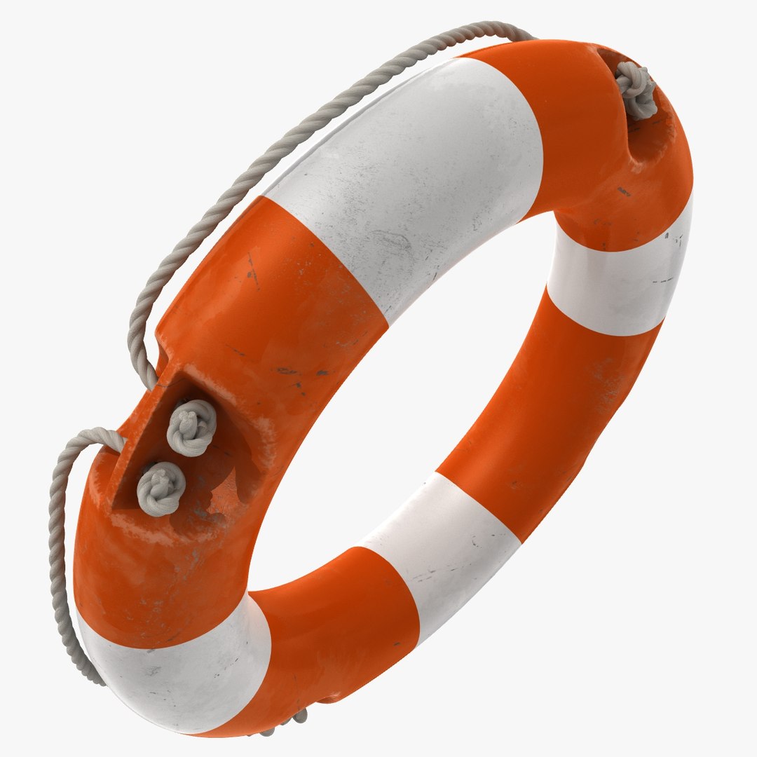 Life Ring 3d Model
