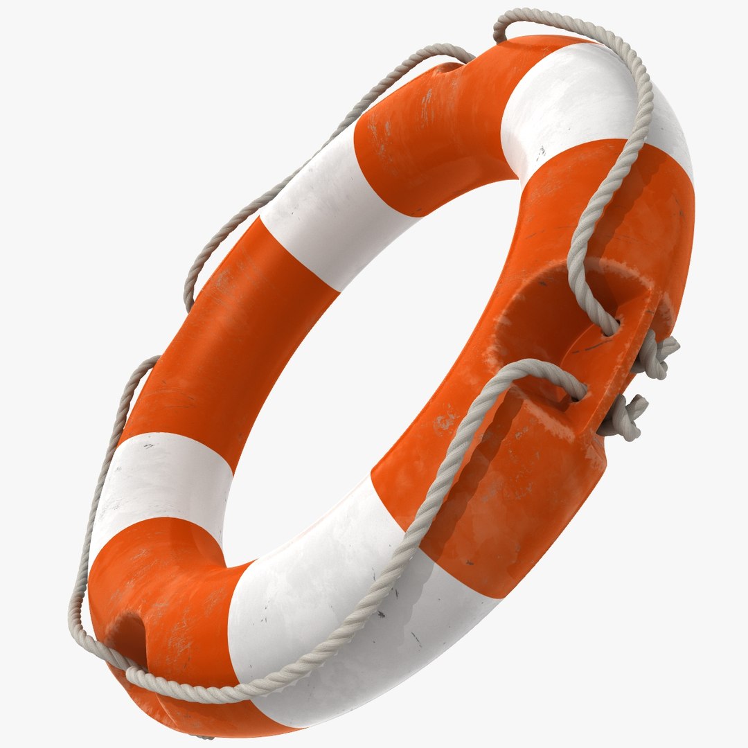 Life Ring 3d Model