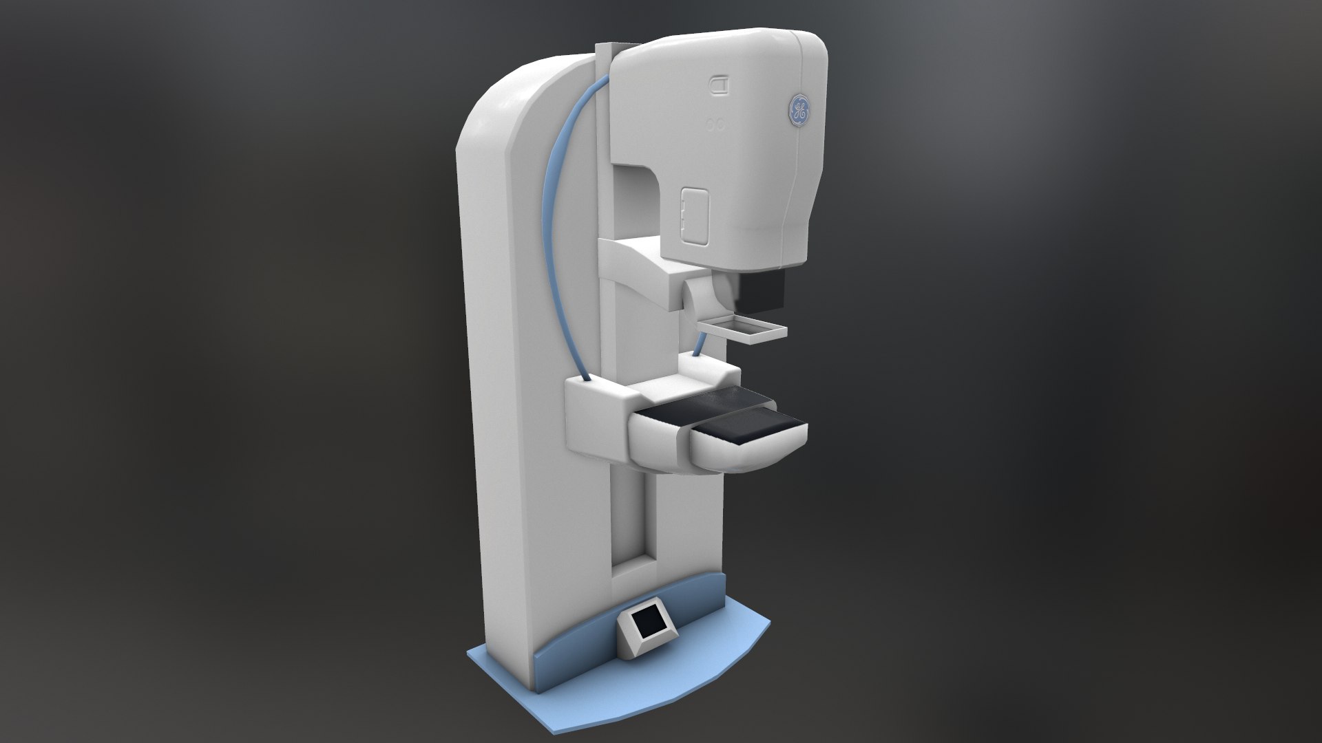 General Electric Healthcare Mammography Model - TurboSquid 1374330