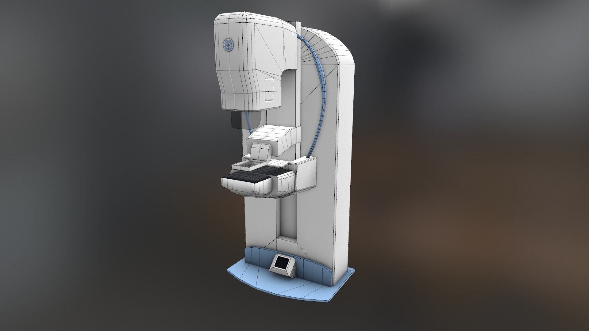 General Electric Healthcare Mammography Model - TurboSquid 1374330