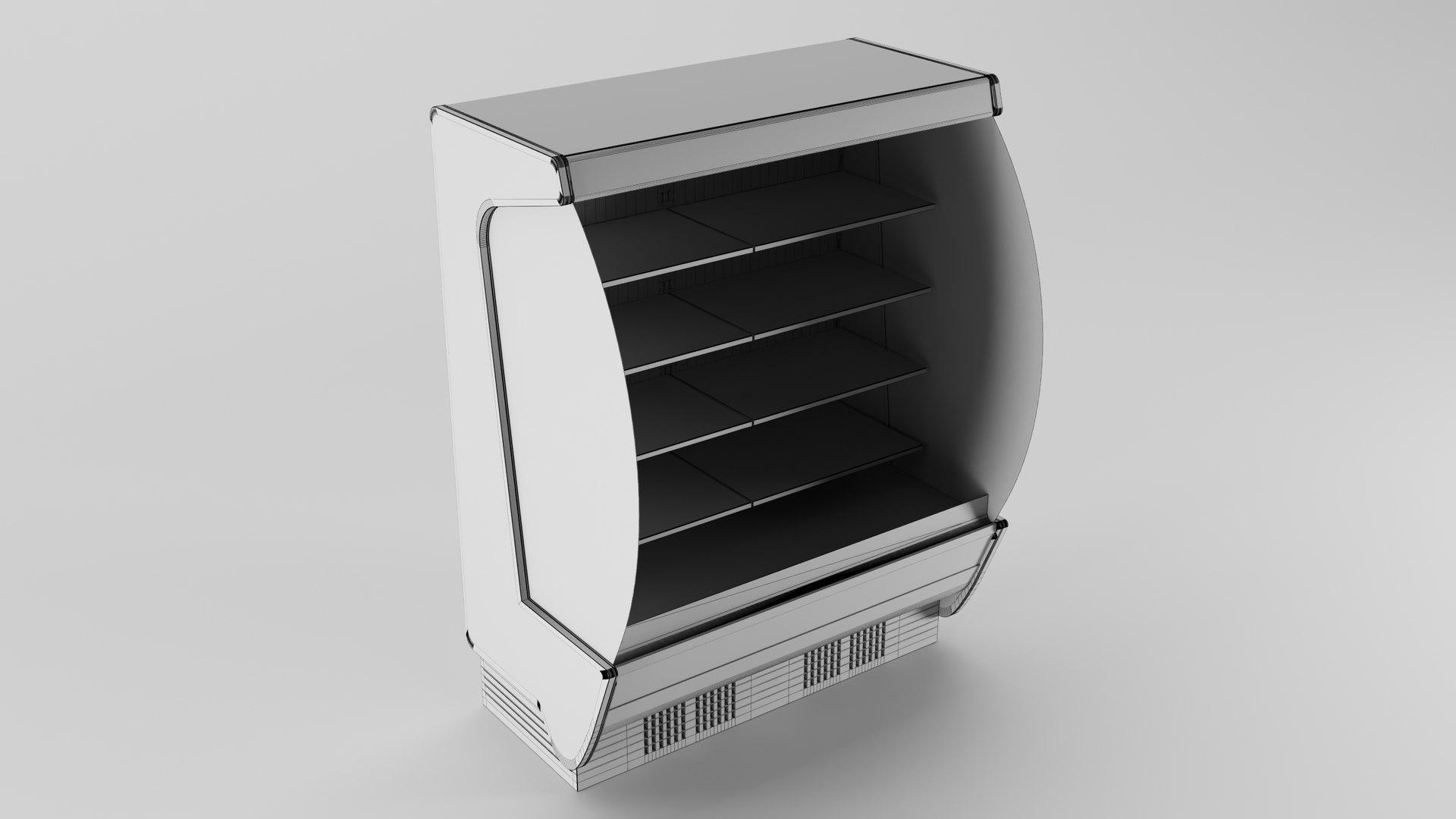 3D Model Display Stand Cabinet - TurboSquid 2012559