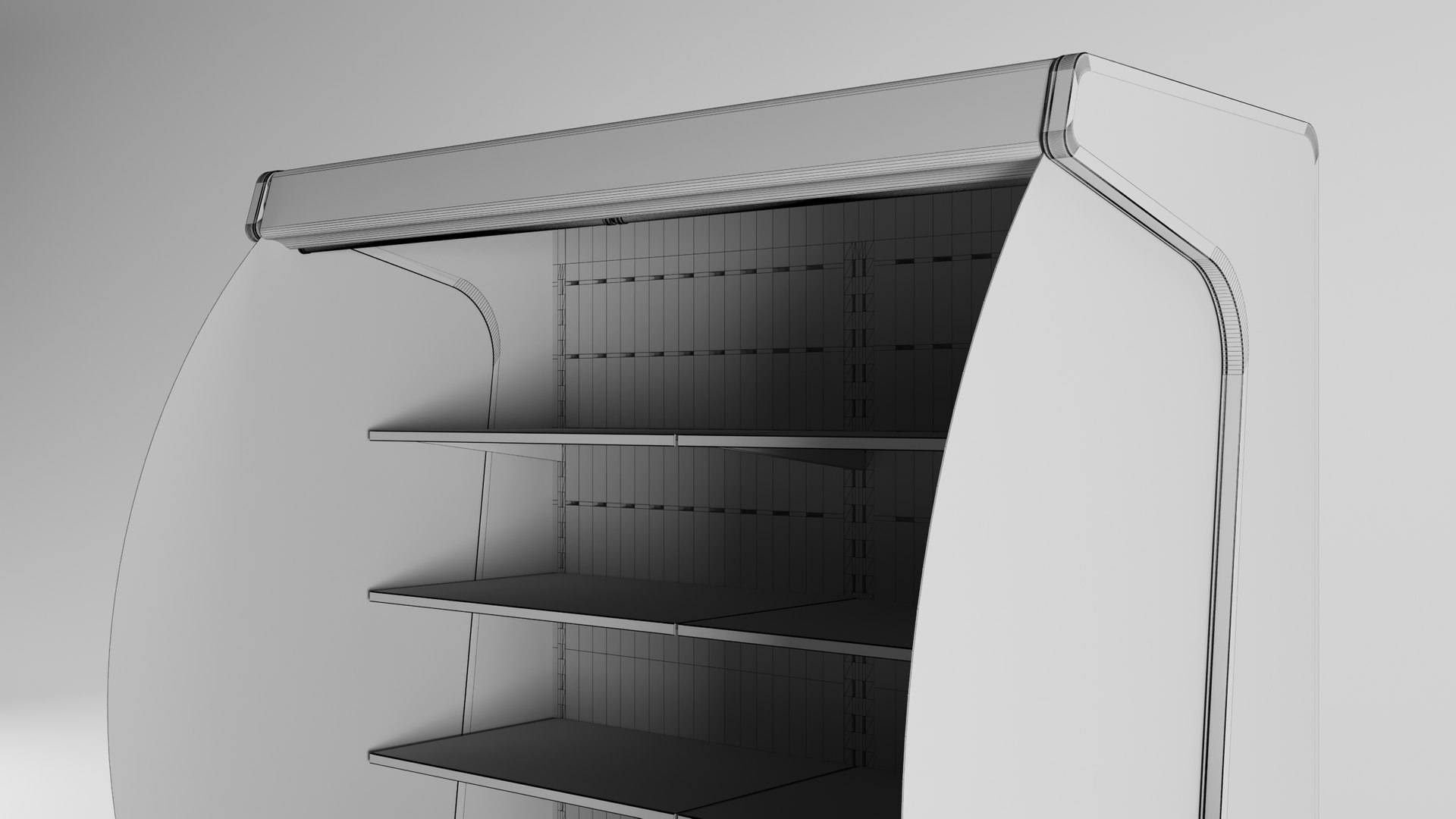 3D Model Display Stand Cabinet - TurboSquid 2012559