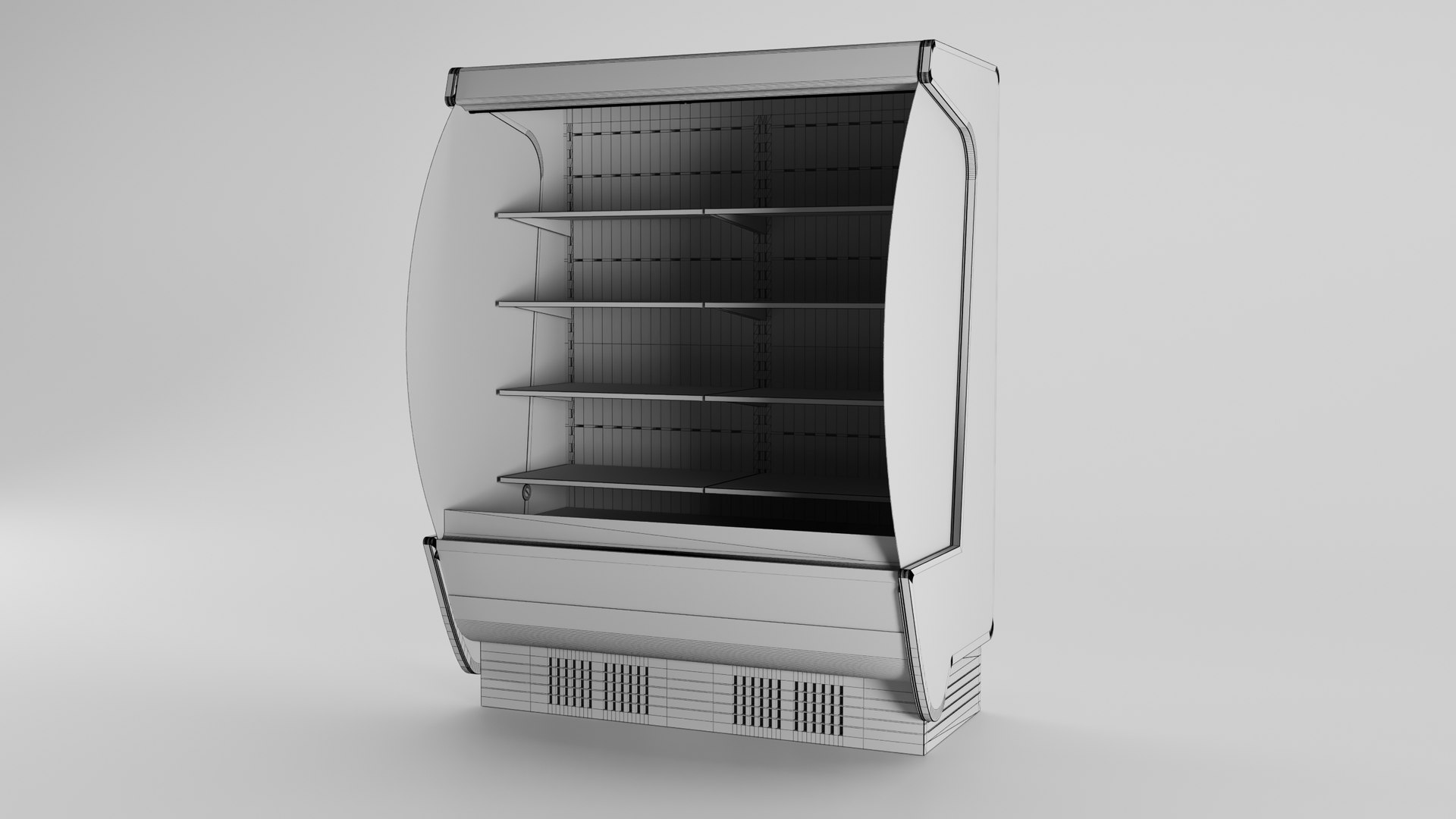 3D Model Display Stand Cabinet - TurboSquid 2012559
