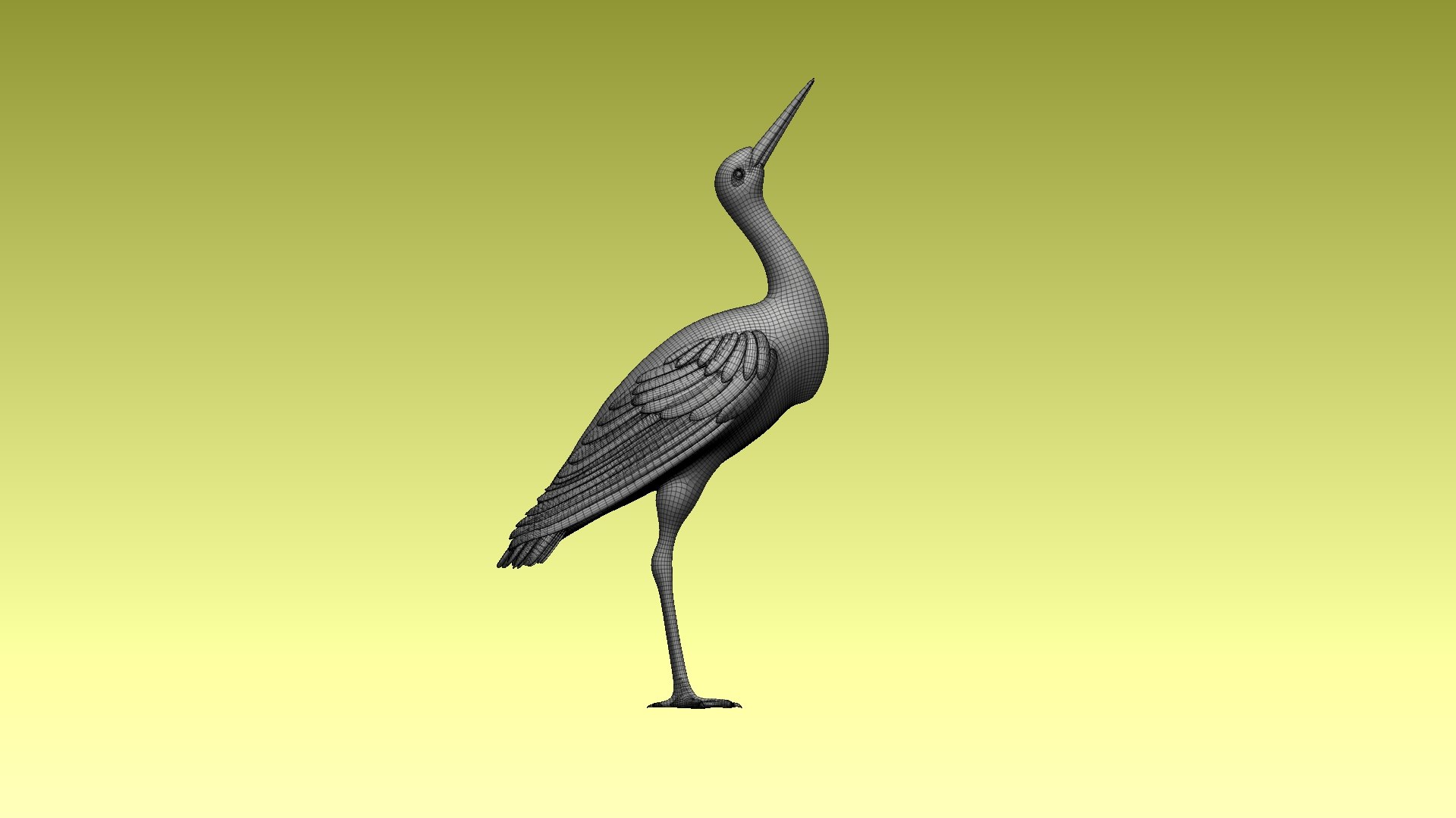 3D Stork - TurboSquid 1828921