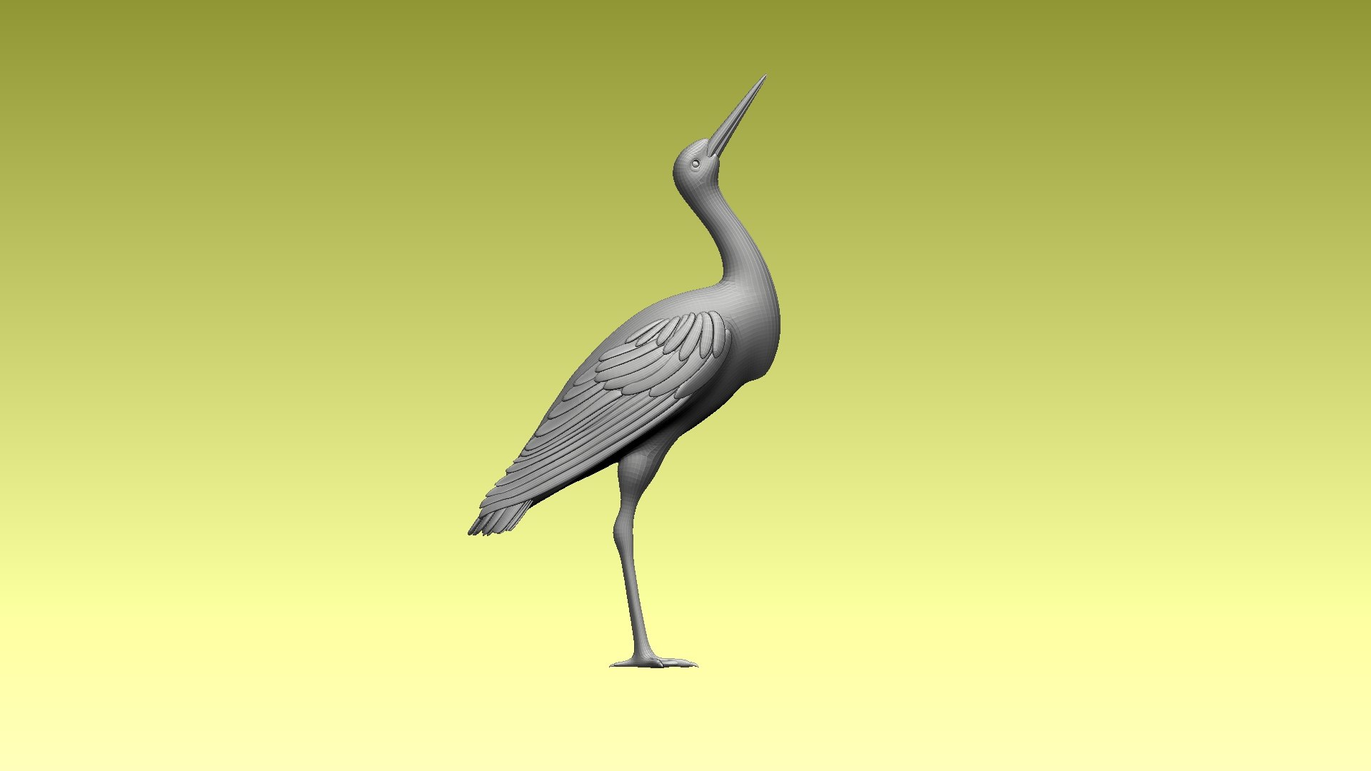 3D Stork - TurboSquid 1828921