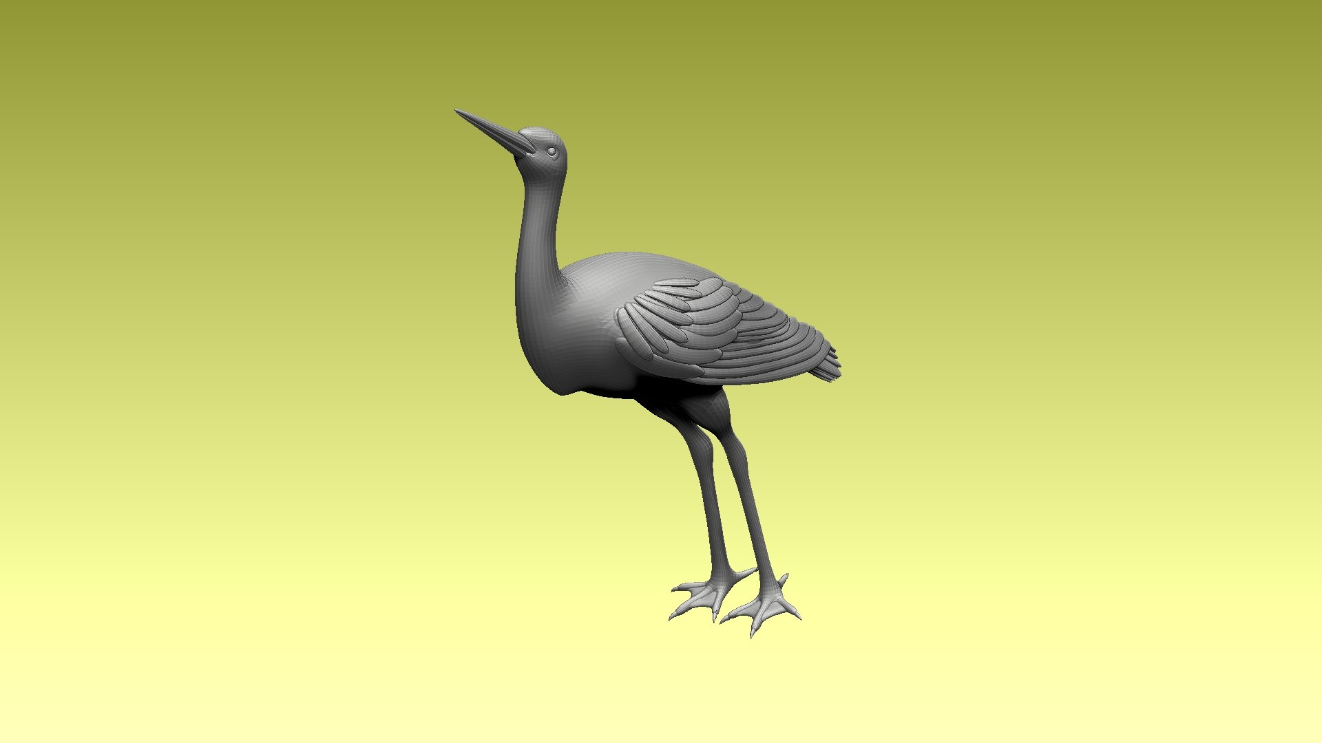 3D Stork - TurboSquid 1828921