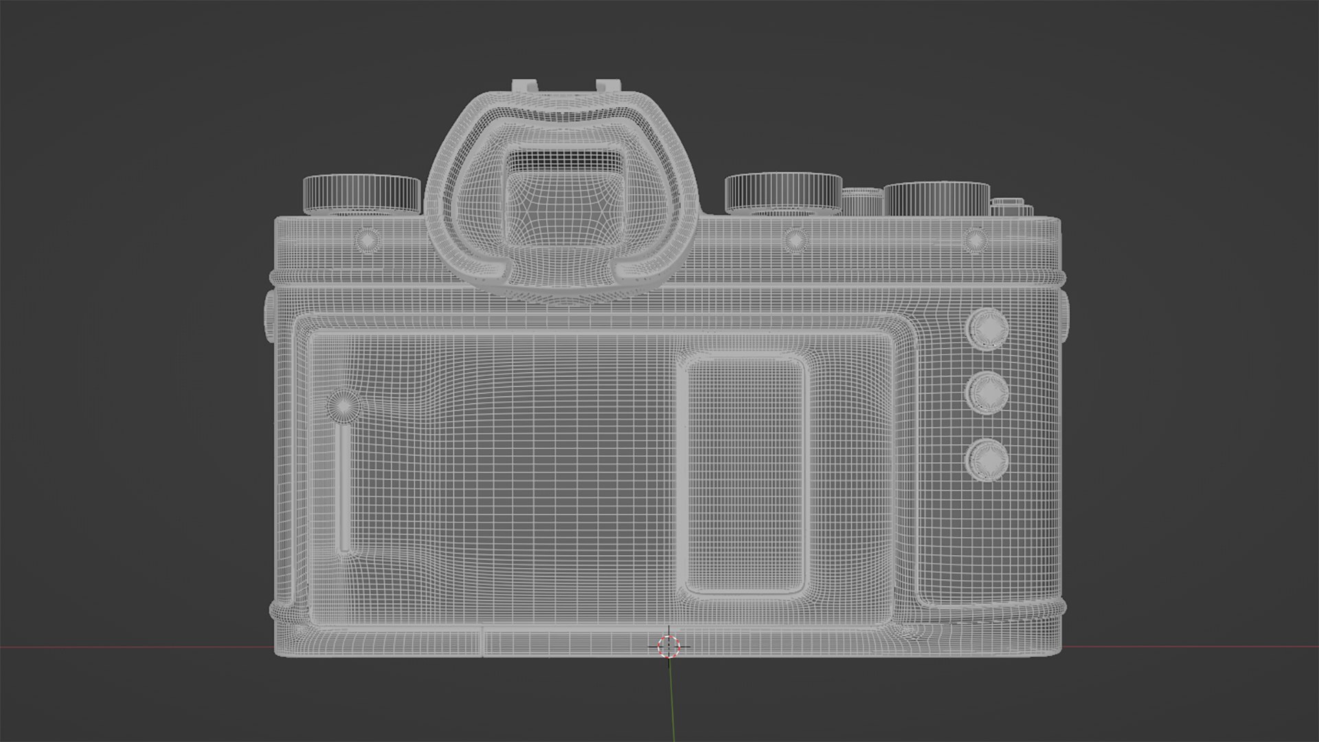 Leatherette DSLR Camera 3D Model - TurboSquid 2289888