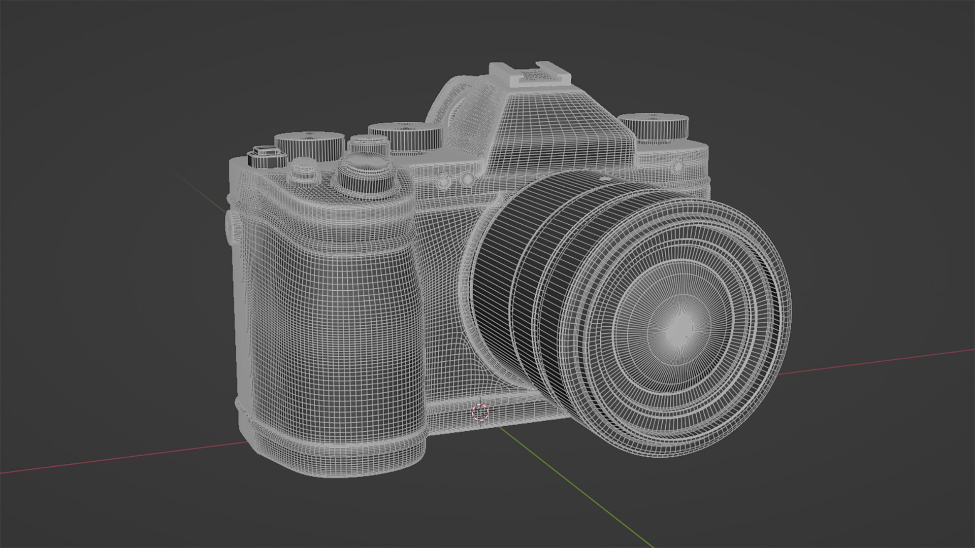 Leatherette DSLR Camera 3D Model - TurboSquid 2289888