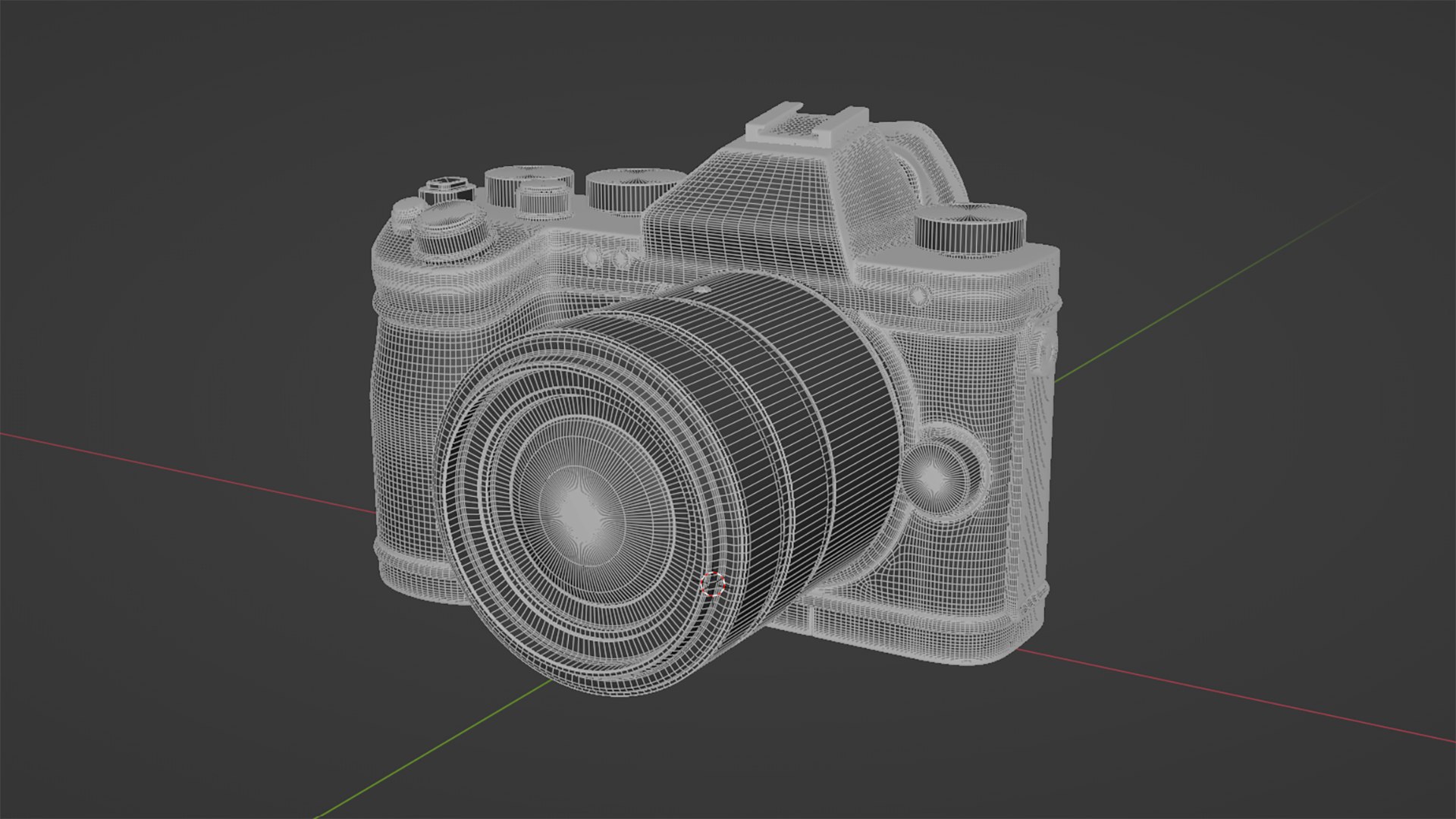 Leatherette DSLR Camera 3D Model - TurboSquid 2289888