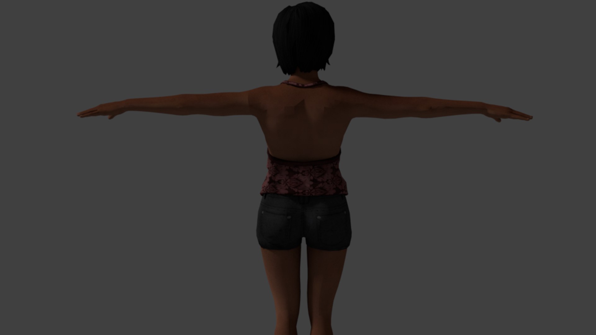 Character Female Base Mesh Model - TurboSquid 1418498