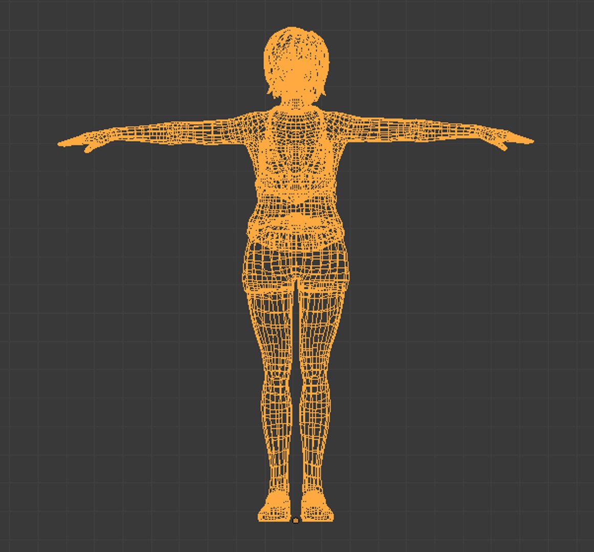 Character Female Base Mesh Model - TurboSquid 1418498