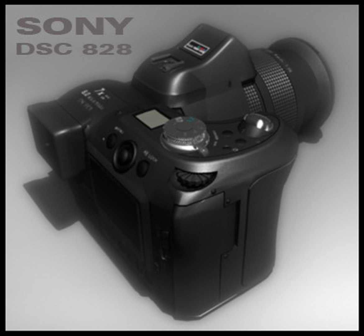 3d Sony Camera Model
