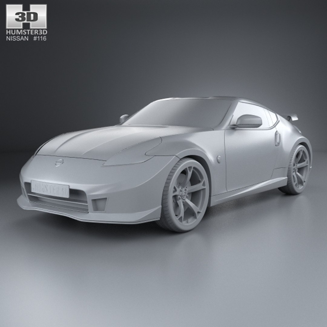 3D nissan 370z 370 model - TurboSquid 1202712