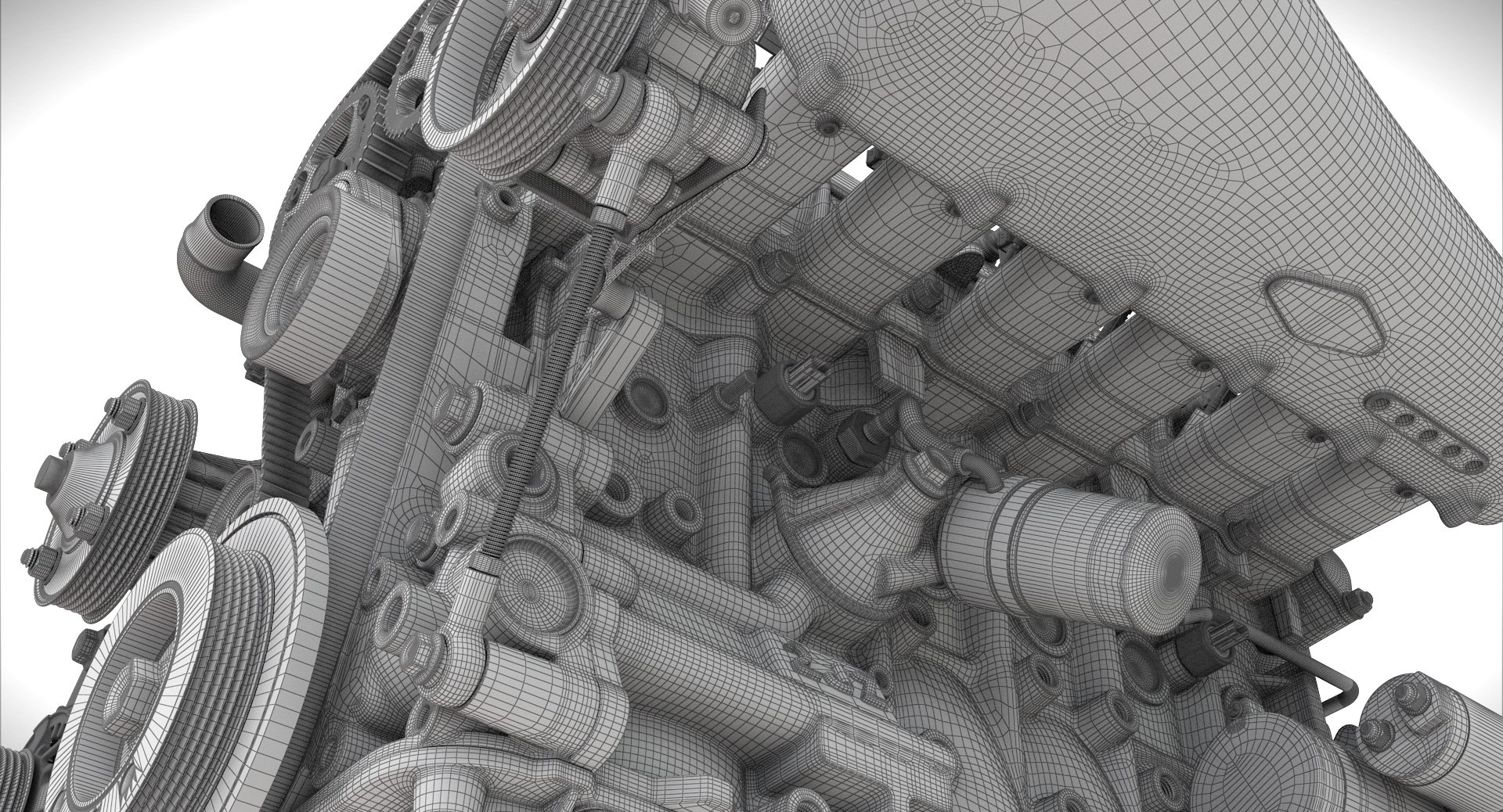 3D Toyota Engine 2jz-gte - TurboSquid 1274111