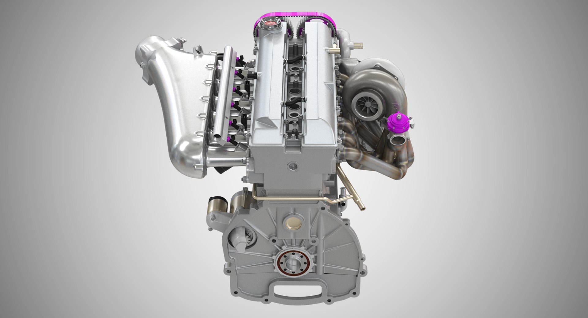 3D Toyota Engine 2jz-gte - TurboSquid 1274111
