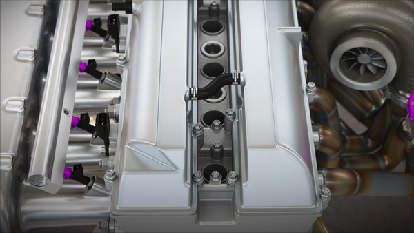 3D toyota engine 2jz-gte - TurboSquid 1274111