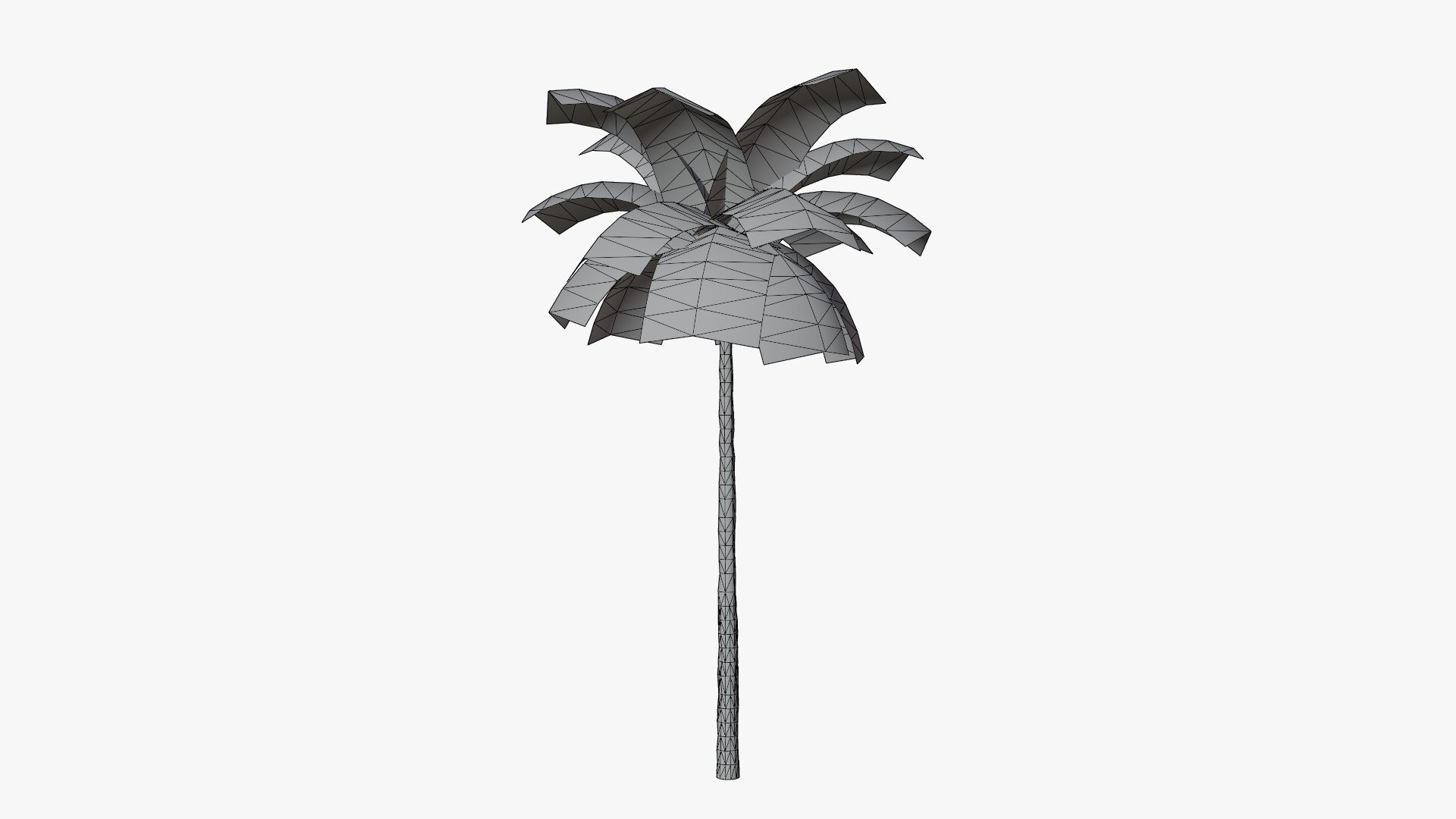 3D Stylized Cartoon Palms Set - TurboSquid 2090072