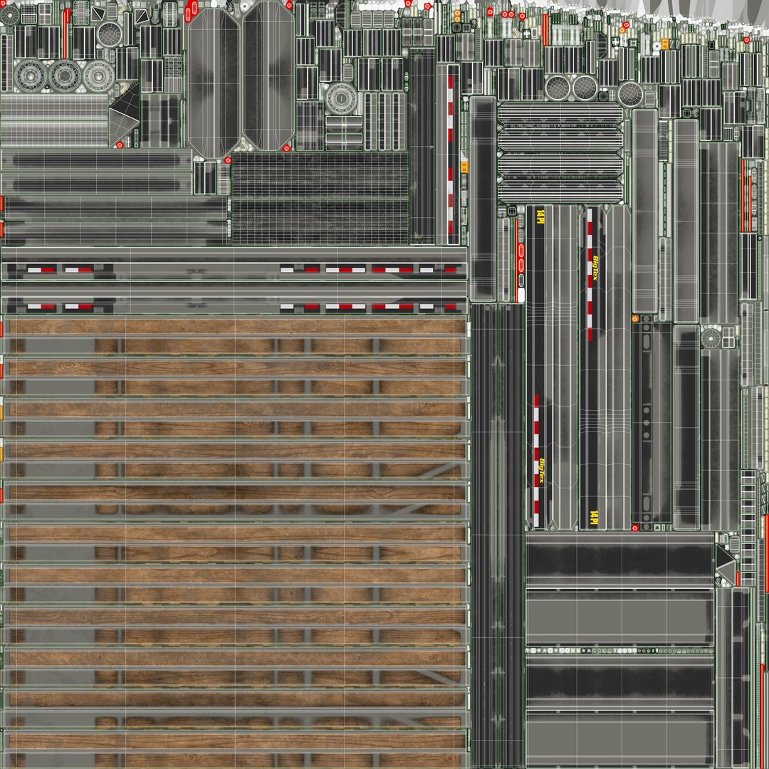 BigTex Heavy Duty Utility Trailer With Ramps 3D Model 3D Model ...