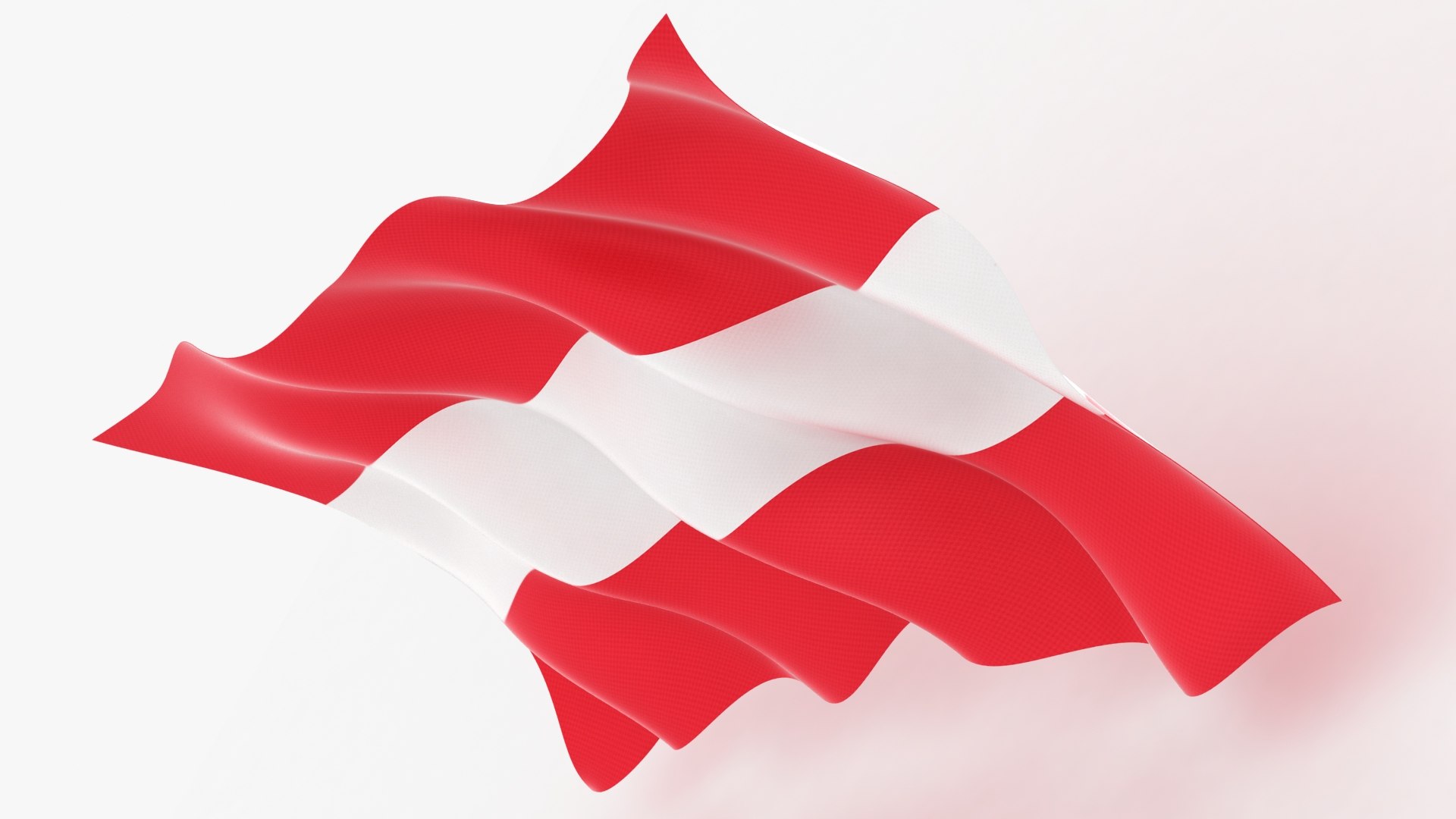 Austria Flag Animation Model - TurboSquid 1614075
