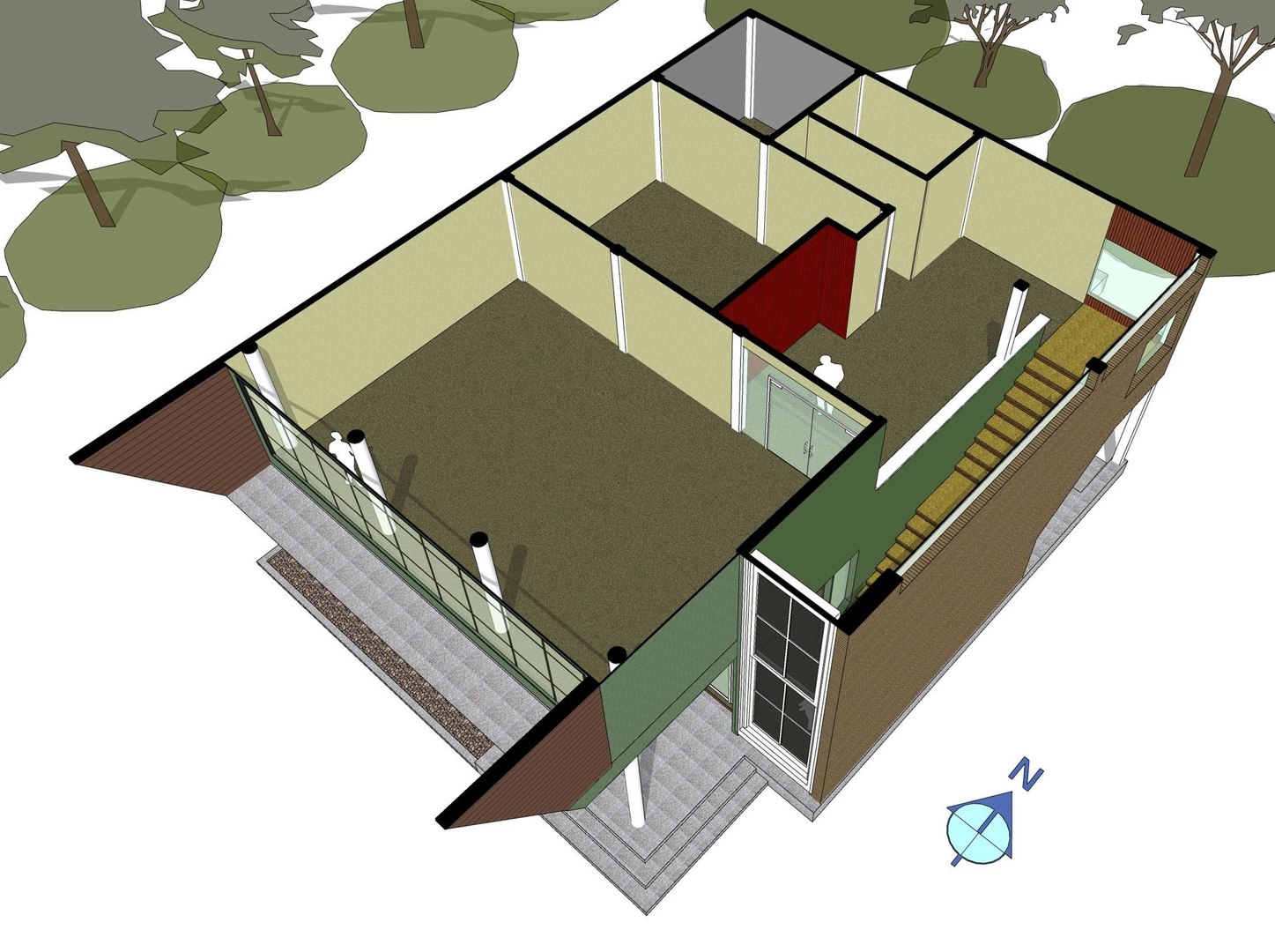 Mini Office 3D - TurboSquid 1914741