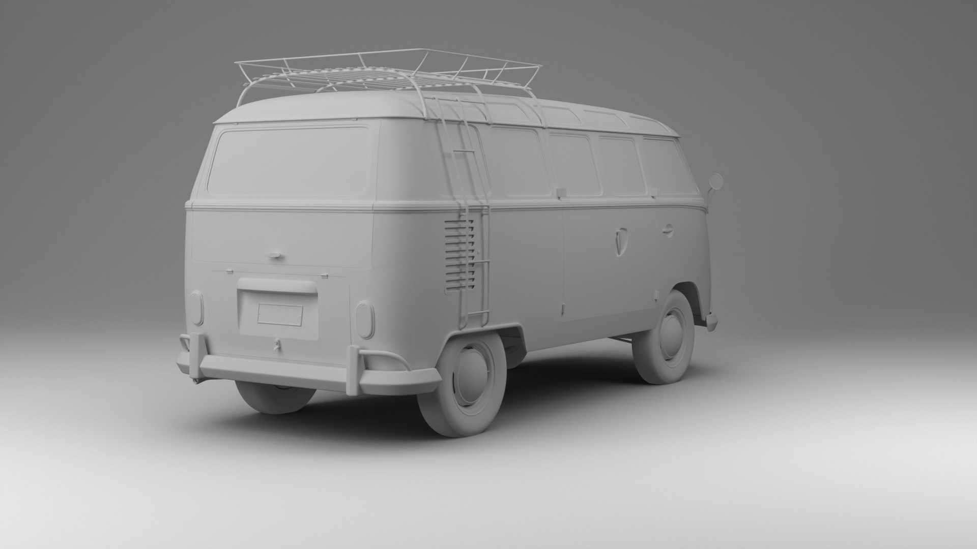 3D Volkswagen T1 Full Interior and Chassis - TurboSquid 2087654