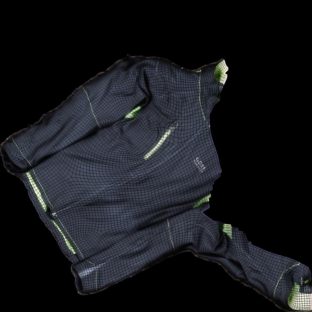 Scan Jacket Model - TurboSquid 1455723