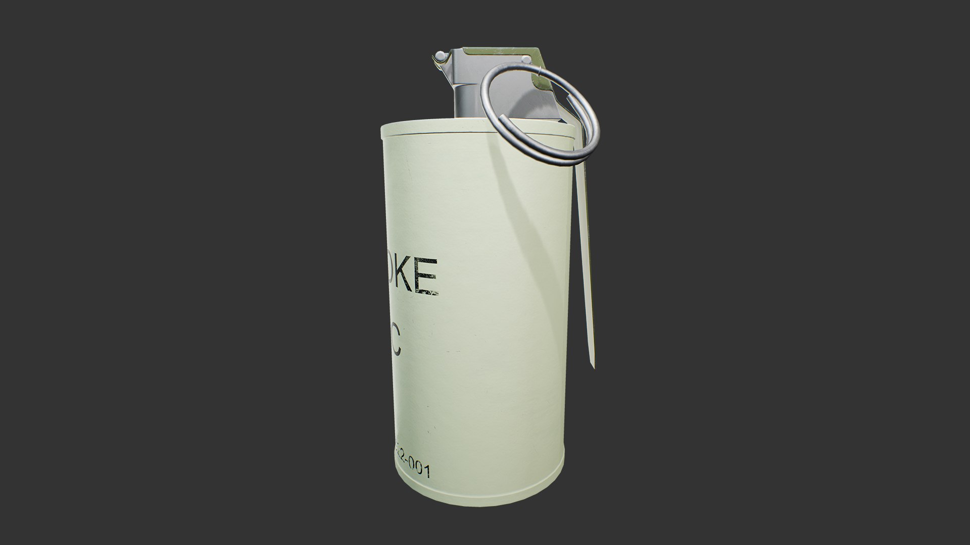 M8 Smoke Grenade 3D - TurboSquid 1849200