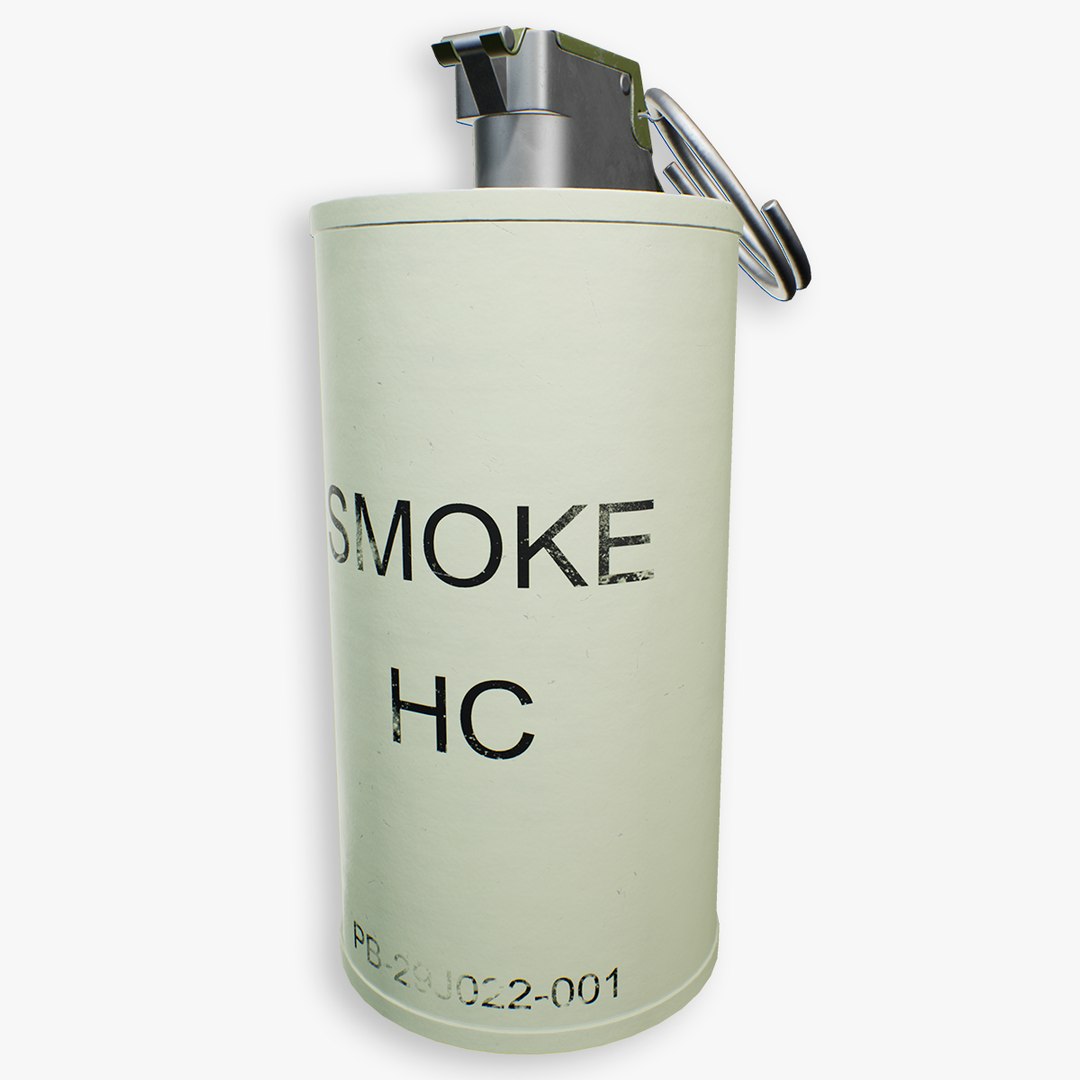 M8 Smoke Grenade 3D - TurboSquid 1849200