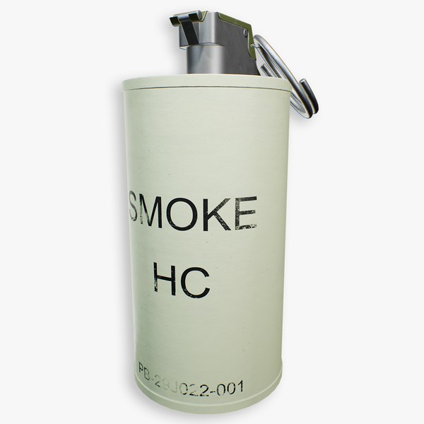 modelo 3d Granada de humo M8 - TurboSquid 1849200